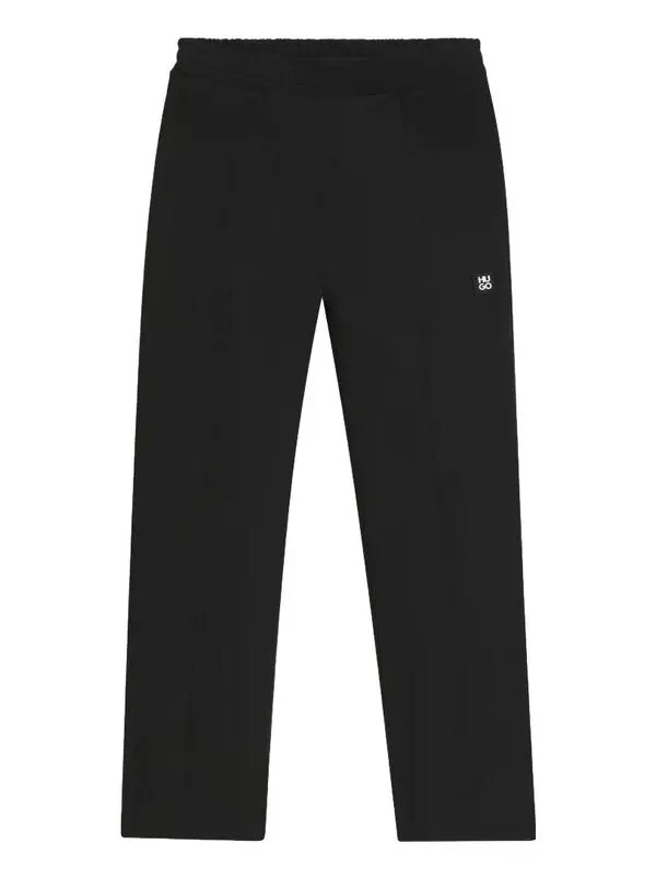 Hugo Logo-patch Track Pants - Black