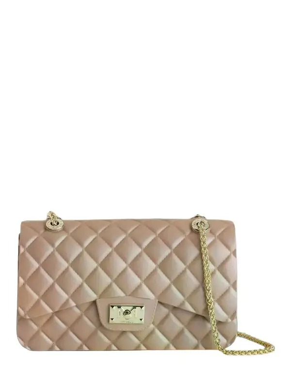 MARC ELLIS Flat Falcon Quilted Shoulder Bag - Neutrals