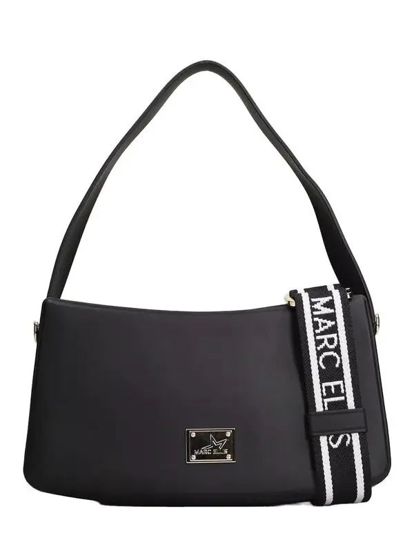 MARC ELLIS Timeless Logo-plaque Tote Bag - Black