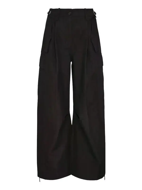 3.1 Phillip Lim Pleated Wide-leg Cargo Pants - Blue