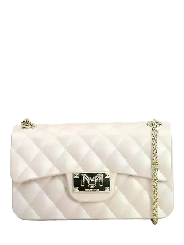 MARC ELLIS Falcon Flat Shoulder Bag - Neutrals