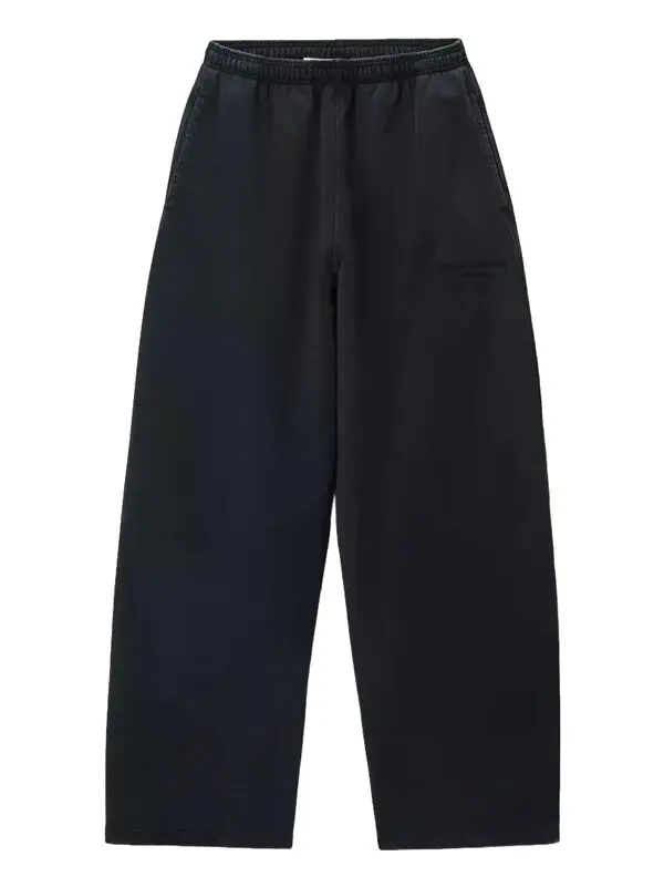 Alexander Wang Logo-embroidered Track Pants - Black
