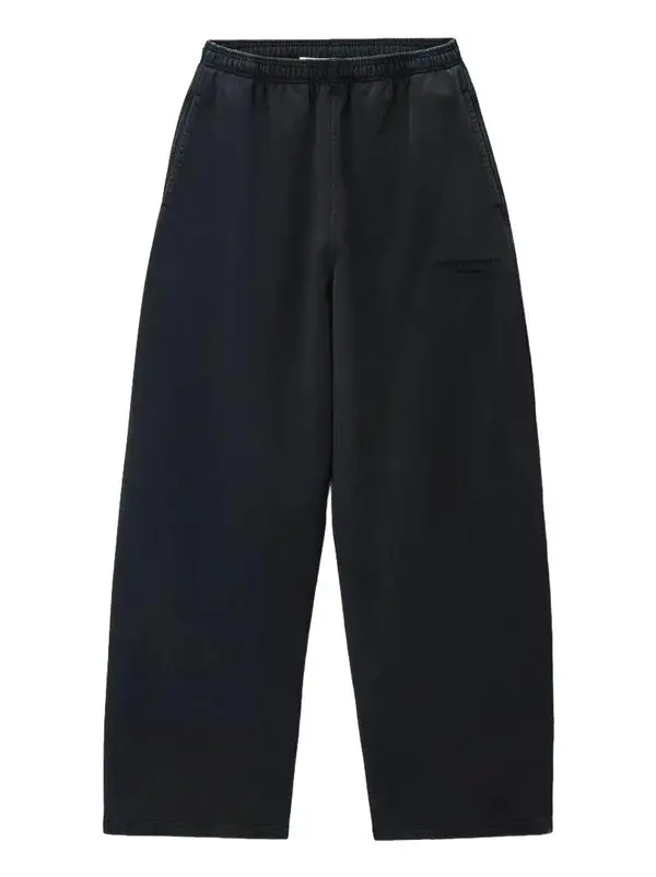 Alexander Wang Logo-embroidered Track Pants - Black