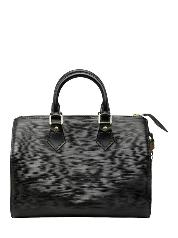 LOUIS VUITTON 1995 Epi Speedy 25 Boston Bag - Black