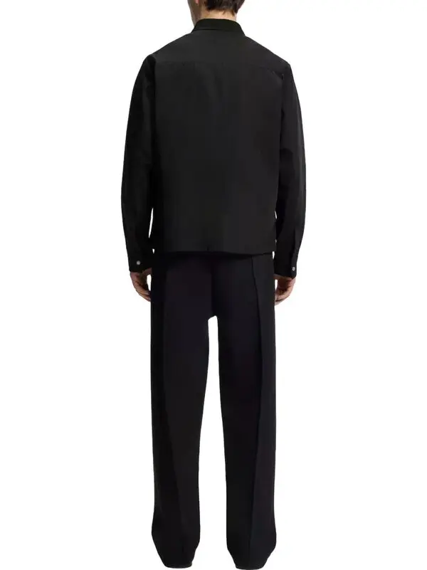 Hugo Zip-up Oversized-fit Jacket - Black
