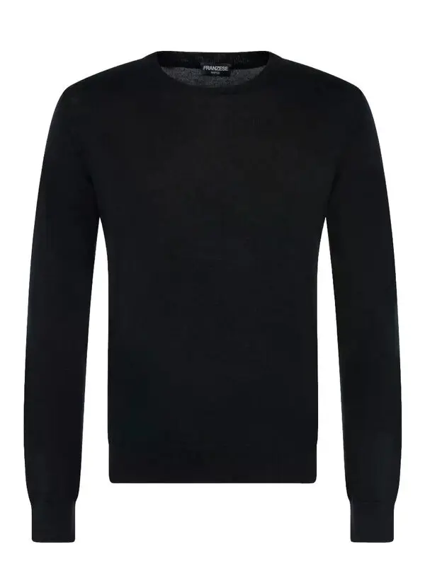 FRANZESE COLLECTION Stefano De Martino Crew-neck Sweater - Black