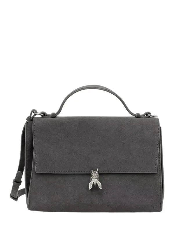 Patrizia Pepe Fly Logo-plaque Tote Bag - Grey