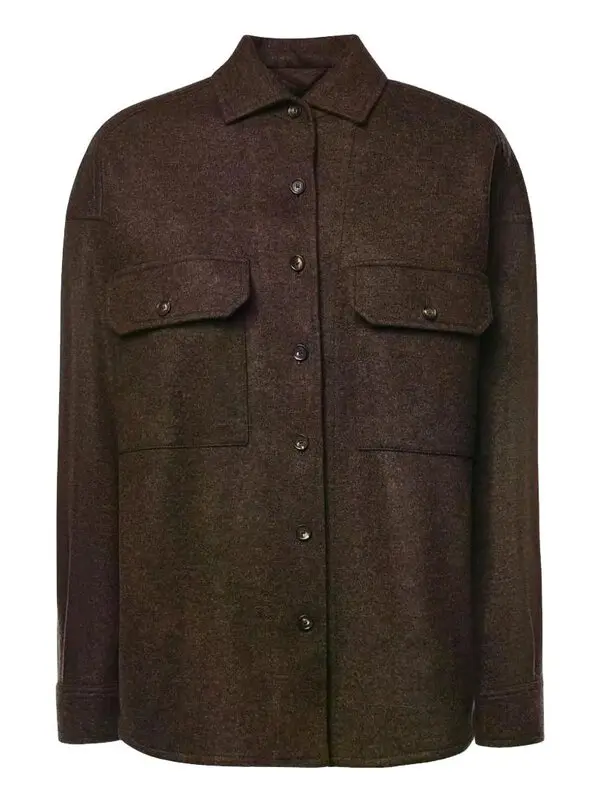 Loro Piana Button-up Chest-pocket Shirt - Brown