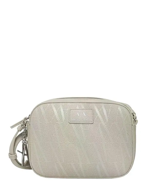 Armani Exchange Logo-print Cross Body Bag - Grey