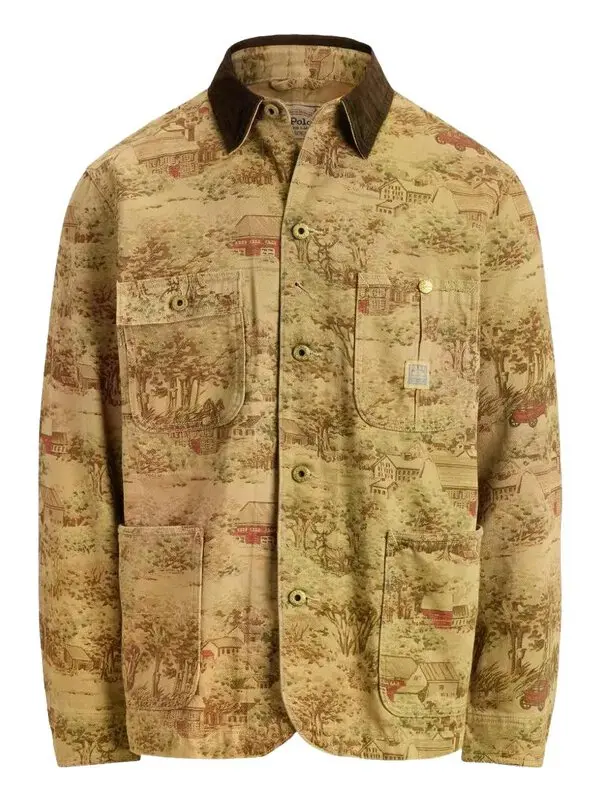 Polo Ralph Lauren Barn-toile Utility Jacket - Neutrals