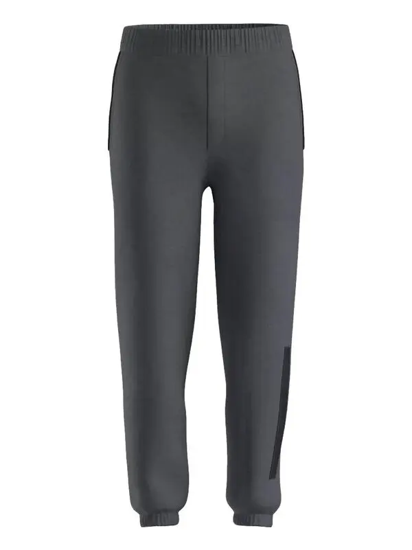 Hugo Relaxed-fit Sweatpants In Cotton With Logo Trim - Grey
