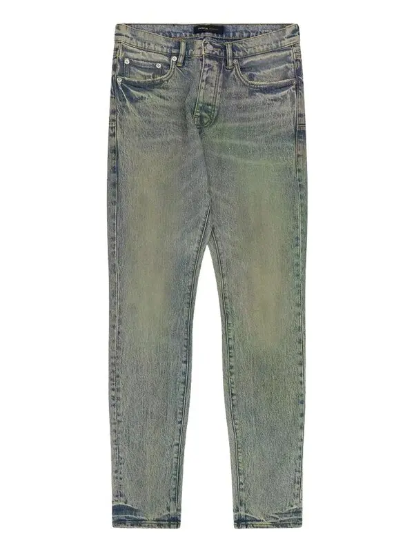 PURPLE BRAND Sunshine Coated Skinny Jeans - Blue