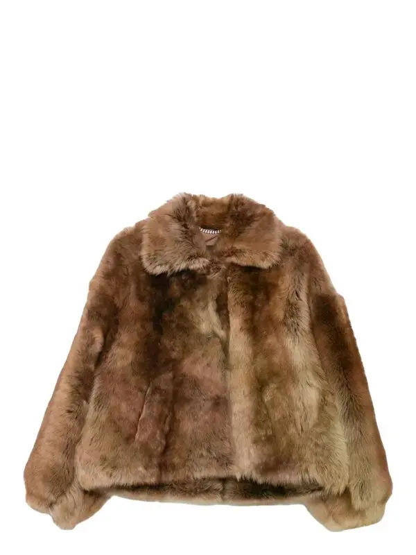 EMMETI Silvia Shearling Jacket - Brown