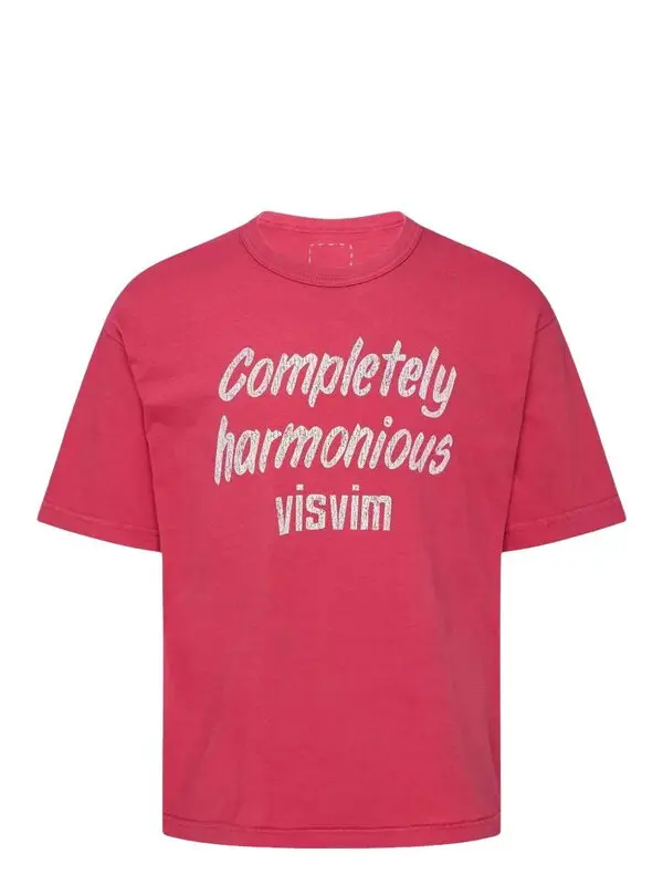 Visvim Slogan-print T-shirt - Red