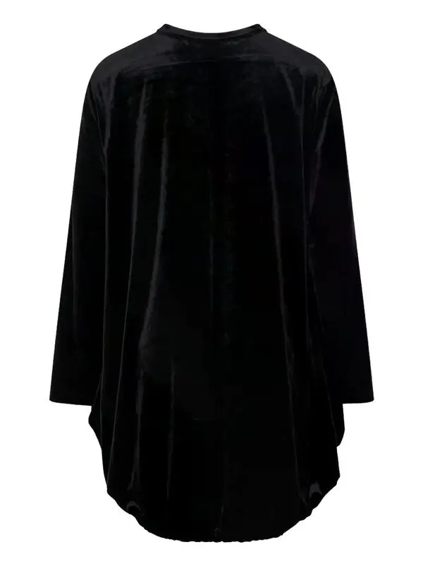 Comme Des Garçons Layered Gathered T-shirt - Black