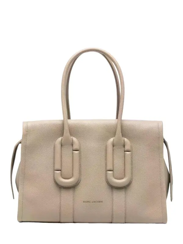 Marc Jacobs Carryall Leather Tote Bag - Grey