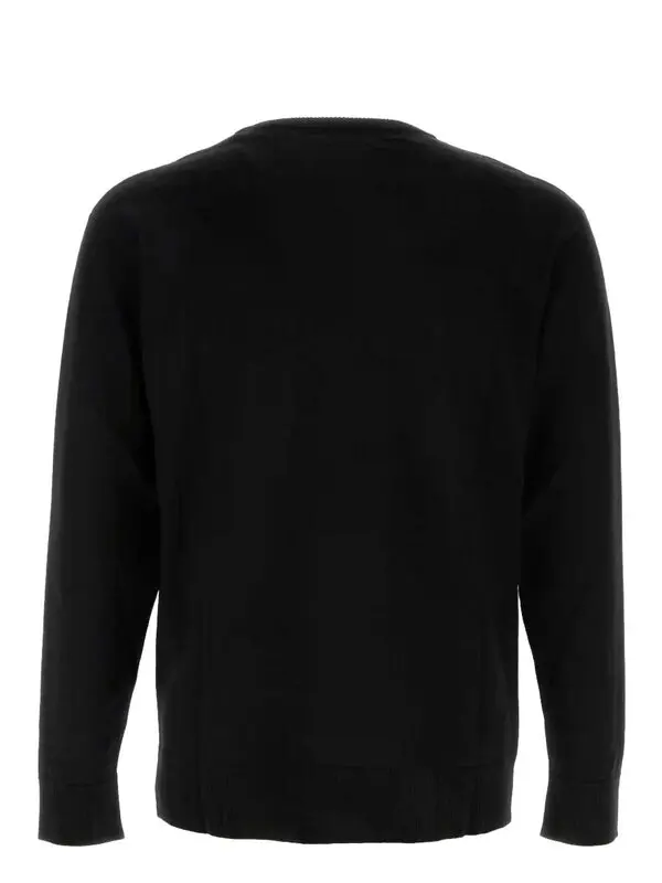 Moschino Teddy Bear Intarsia-knit Sweater - Black