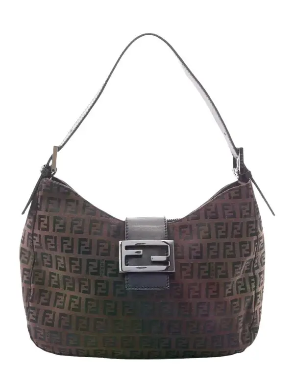 Fendi Zucchino Tote Bag - Brown