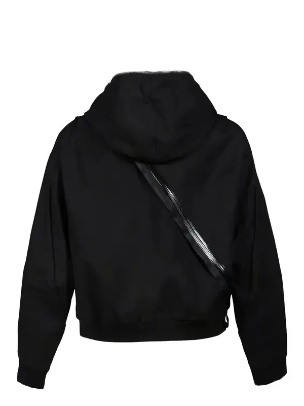 ACRONYM Zip-up Hooded Jacket - Black