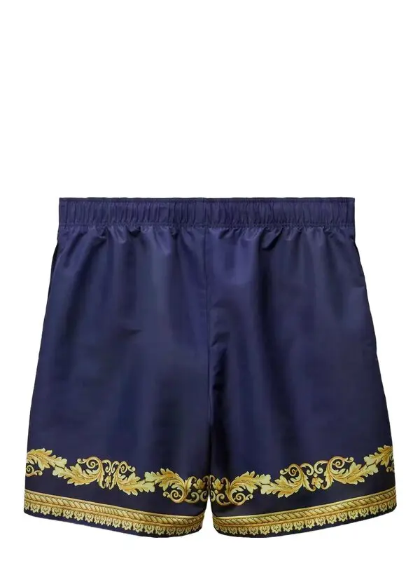 Versace Printed Boardshorts - Purple