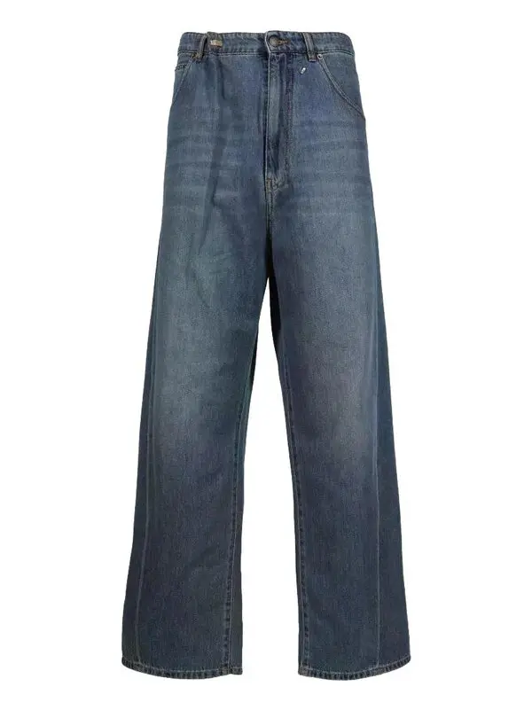 DARKPARK Ined Fold-over Jeans - Blue