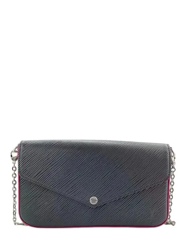 LOUIS VUITTON Epi Leather Shoulder Bag - Black