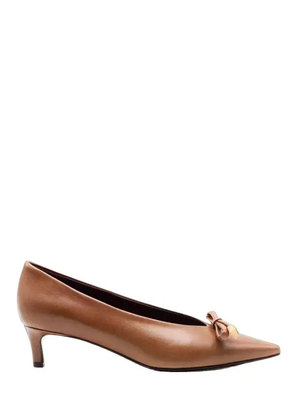 Roberto Festa Odisy Bow-detail Pumps - Brown