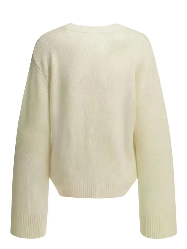 LISA YANG Danni Button-up Cashmere Cardigan - Neutrals