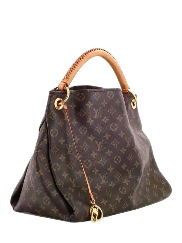 LOUIS VUITTON Artsy Handbag Monogram Canvas Mm Hobo Bag - Brown