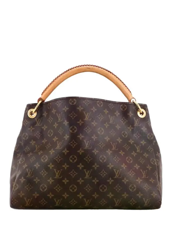 LOUIS VUITTON Artsy Handbag Monogram Canvas Mm Hobo Bag - Brown