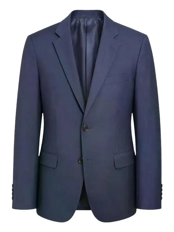 GRASIL Notched-lapels Single-breasted Suit - Blue