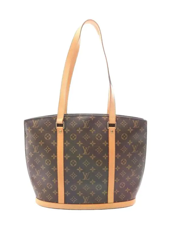 LOUIS VUITTON Babylon Monogram Canvas Tote Bag - Brown