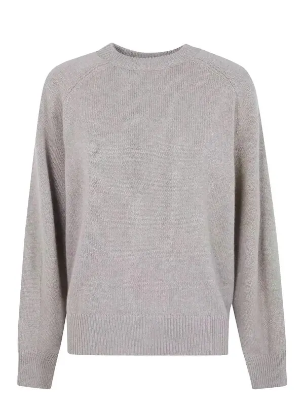 Brunello Cucinelli Cashmere Raglan-sleeve Sweater - Neutrals