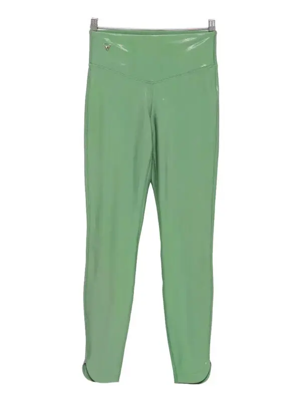 MACRON Metallic-effect Performance Leggings - Green
