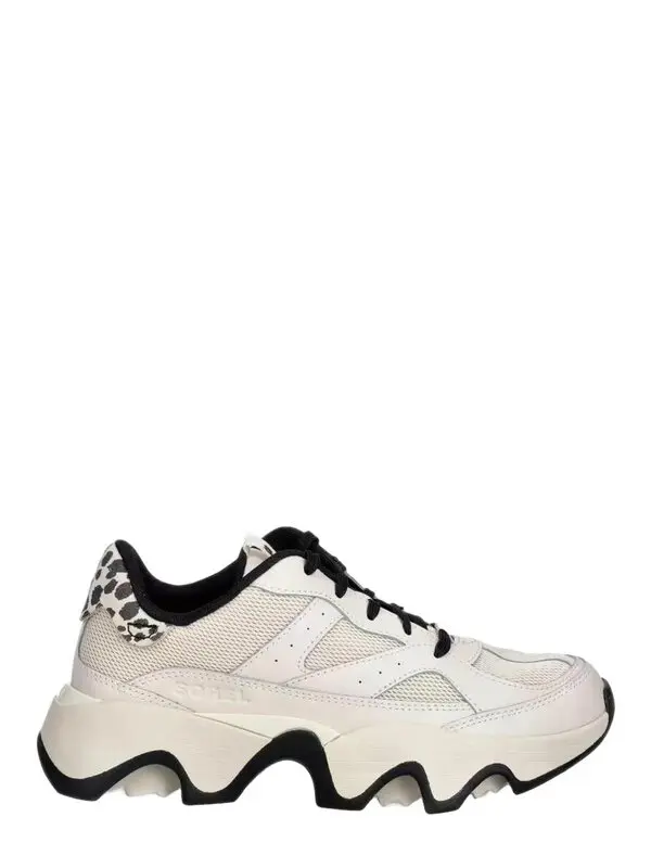 Sorel Animal-print Leather Sneakers - Neutrals