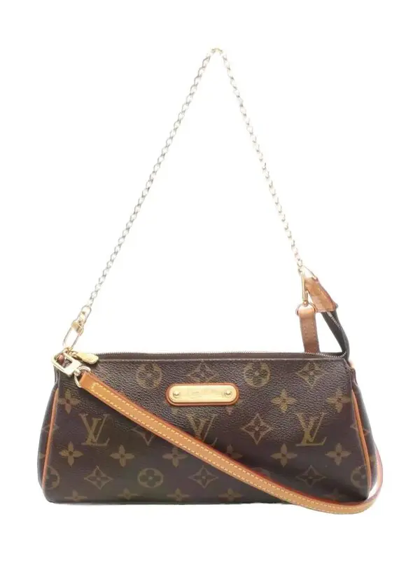 LOUIS VUITTON 2008 Eva Monogram Canvas Shoulder Bag - Brown