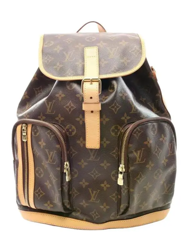 LOUIS VUITTON Monogram Canvas Sac Ad Bosforo Backpack - Brown