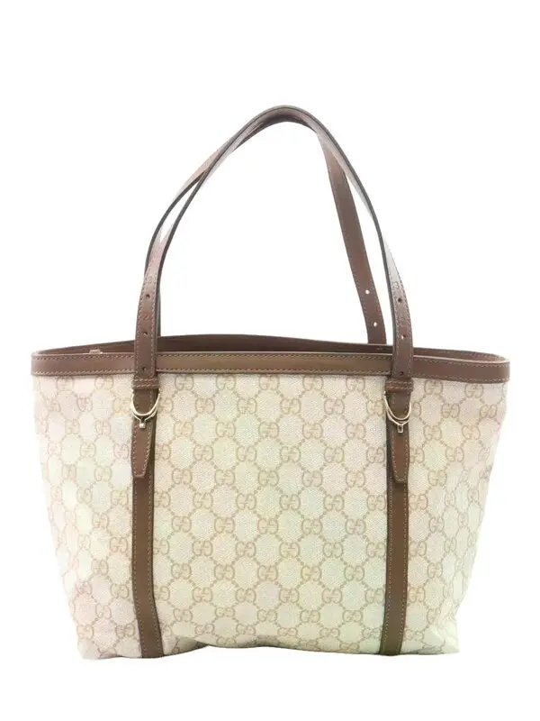 Gucci Gg Supreme Nice Tote Bag - Neutrals