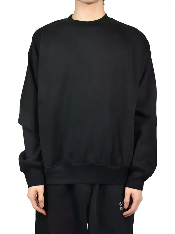 ESSENTIALS Logo-print Sweater - Black