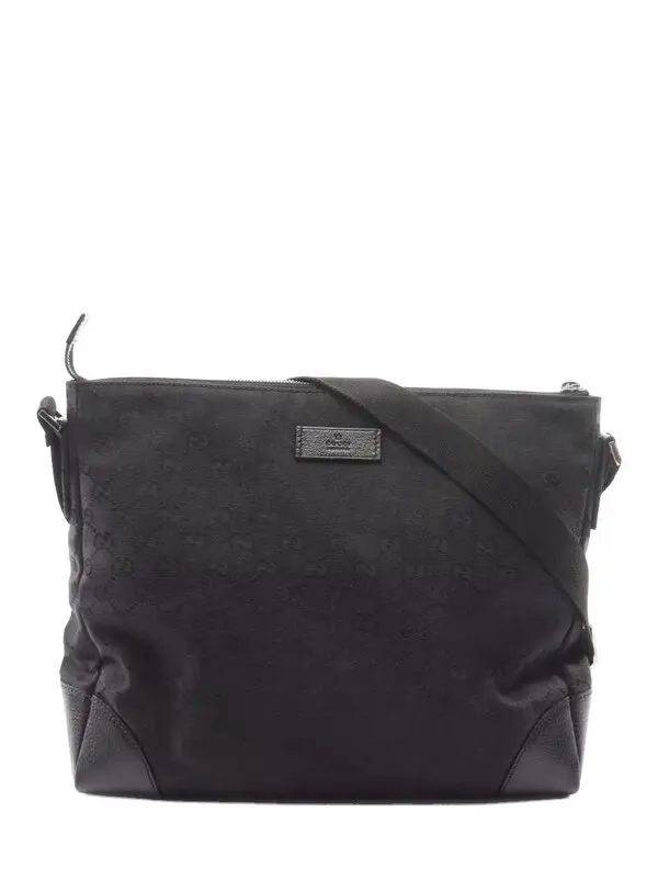Gucci Gg Canvas Joy Messenger Bag - Black