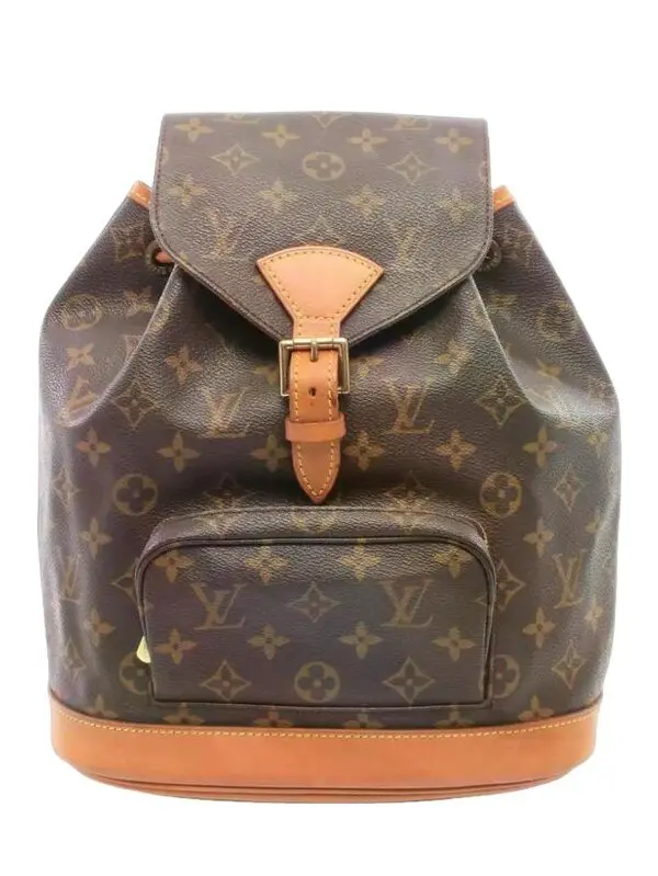LOUIS VUITTON Monogram Canvas Montsouris Backpack - Brown