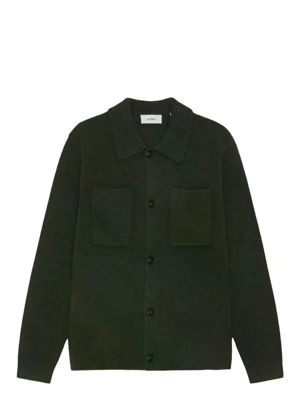 LES DEUX Milano Knit Cardigan - Green