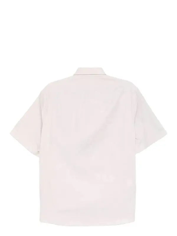 BOSS Logo-embroidered Shirt - Neutrals