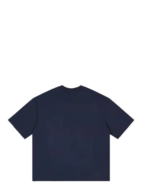 GODSPEED Golf Days Graphic-print Chest-pocket T-shirt - Blue