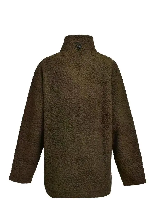 NAPA BY MARTINE ROSE Fleece Zip-up Jacket - Brown
