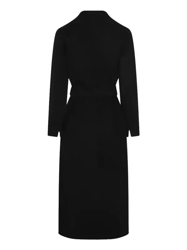 Max Mara Poldo Belted Coat - Black