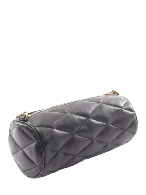 Saint Laurent Mini Sade Quilted Chain Shoulder Bag - Black