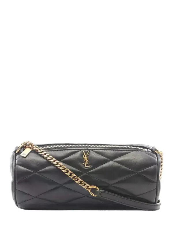 Saint Laurent Mini Sade Quilted Chain Shoulder Bag - Black