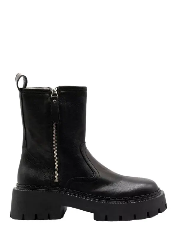 VIC MATIE Platform Lug-sole Boots - Black