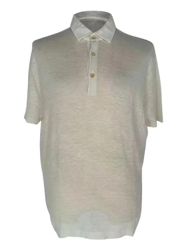 Loro Piana Linen Polo Shirt - Neutrals